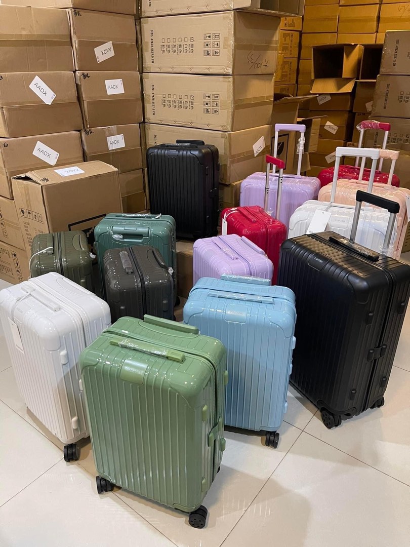 Restock Essential Polycarbonate Suitcase Luggage Hand Carry Cabin size ...