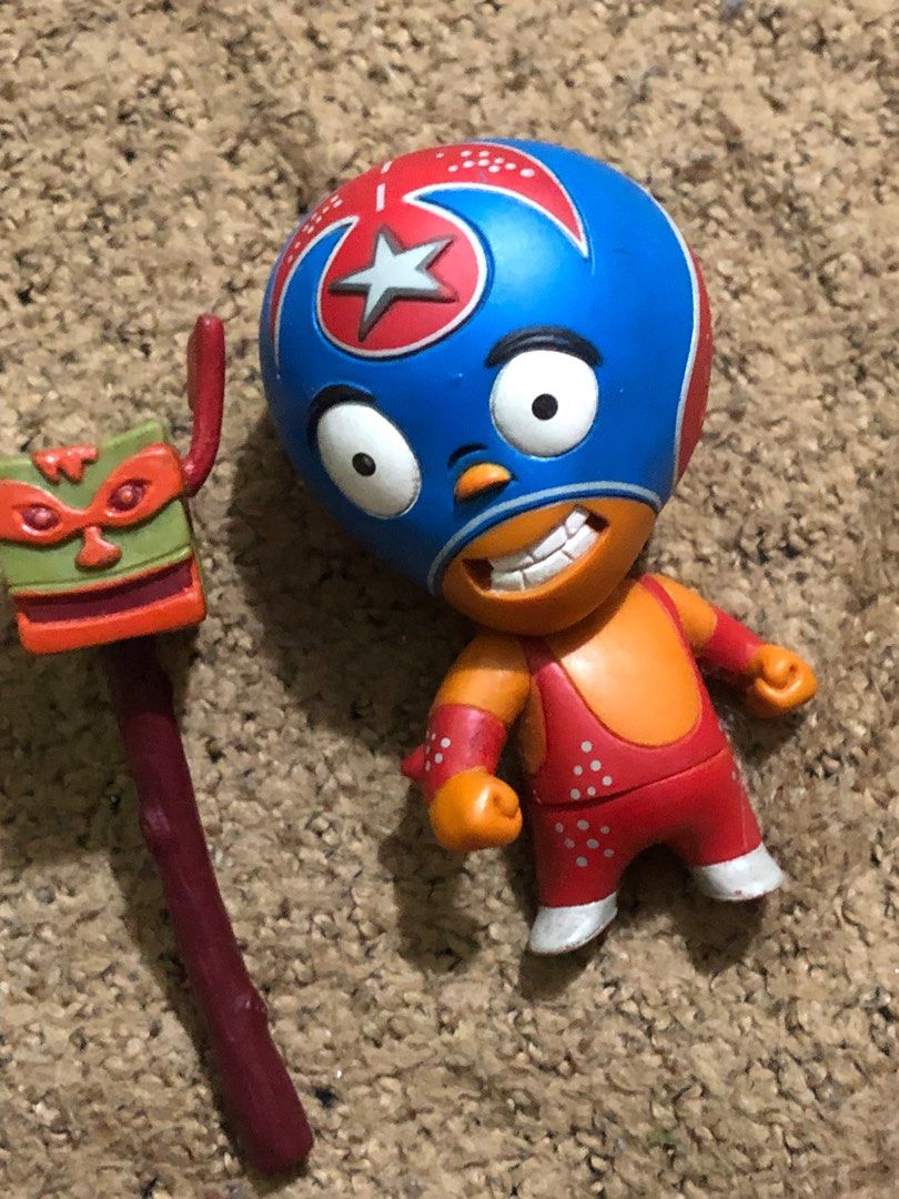 Ricochet mucha lucha 2004 jakks collectible figure, Hobbies & Toys ...