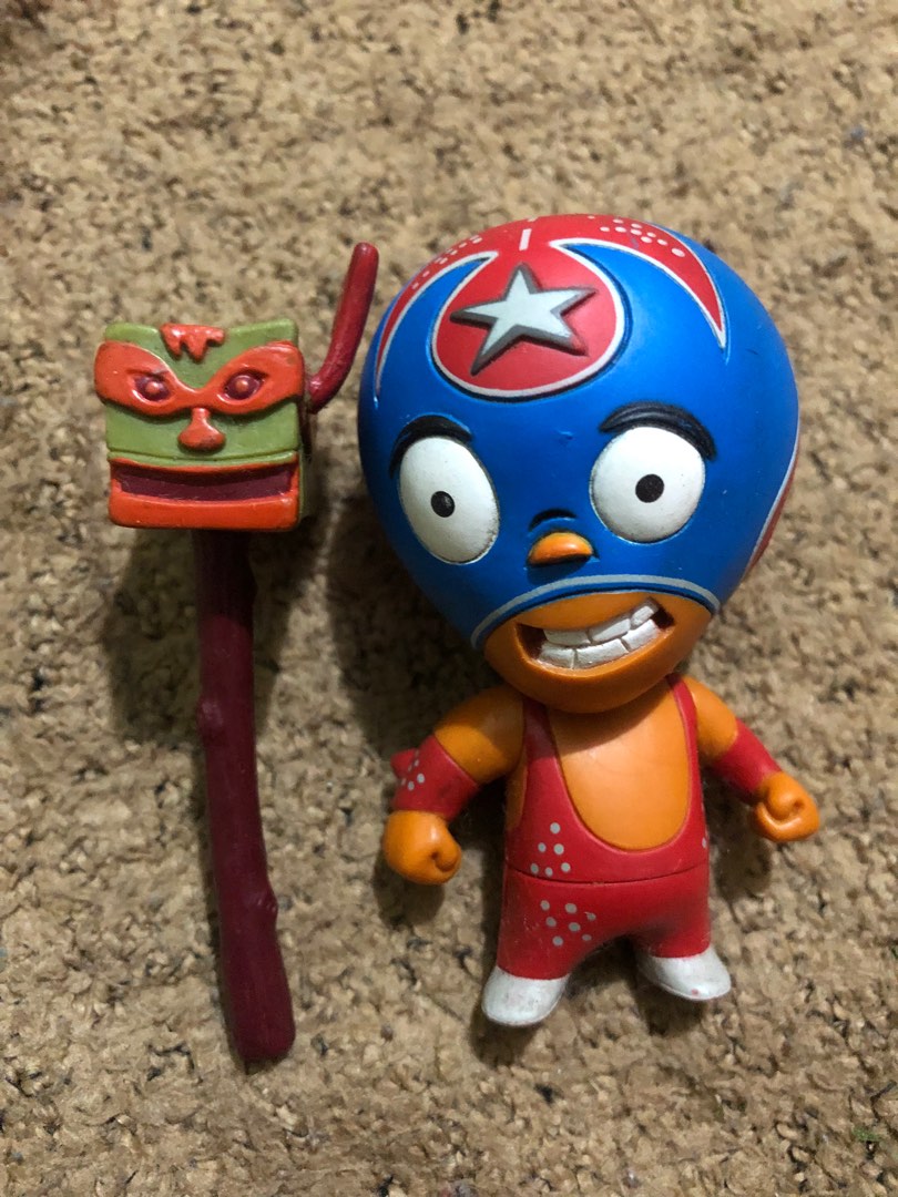 Ricochet mucha lucha 2004 jakks collectible figure, Hobbies & Toys ...
