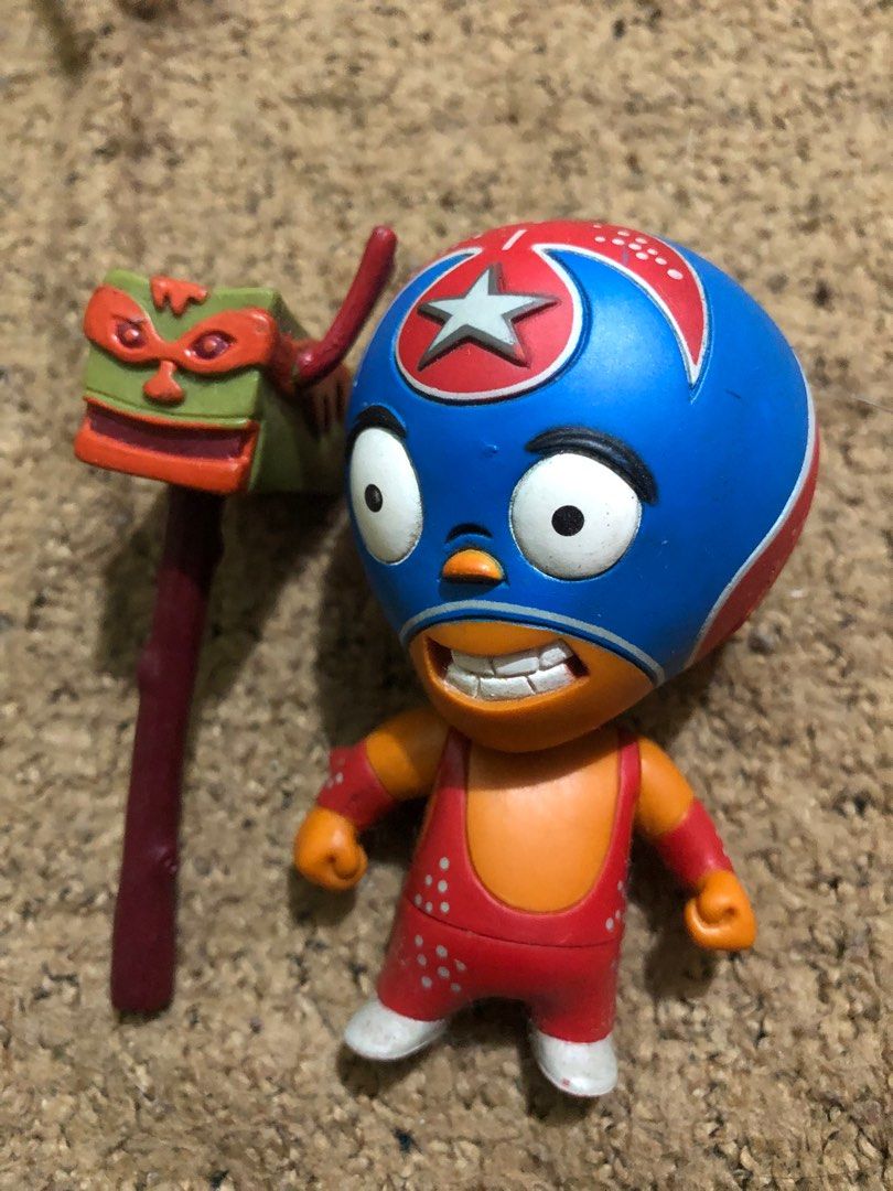 Ricochet mucha lucha 2004 jakks collectible figure, Hobbies & Toys ...