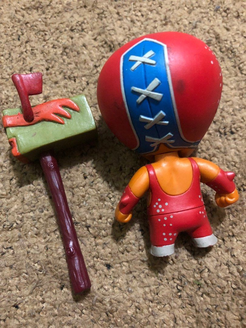 Ricochet mucha lucha 2004 jakks collectible figure, Hobbies & Toys ...