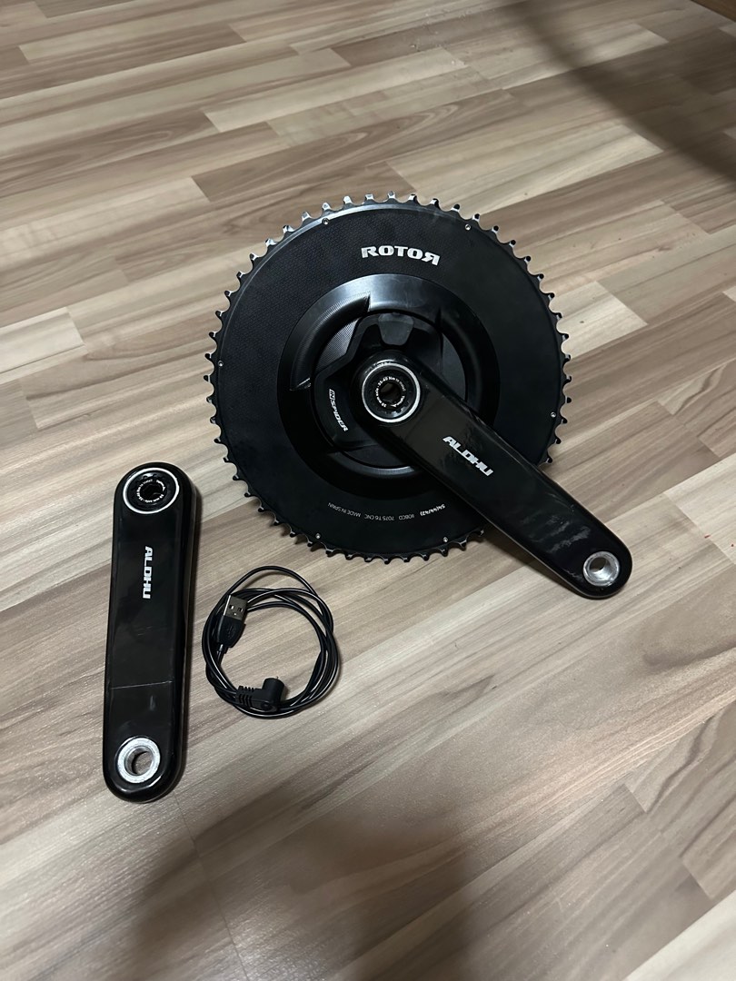 Rotor Aldhu Carbon Inspider Pm Crankset, Sports Equipment, Bicycles ...