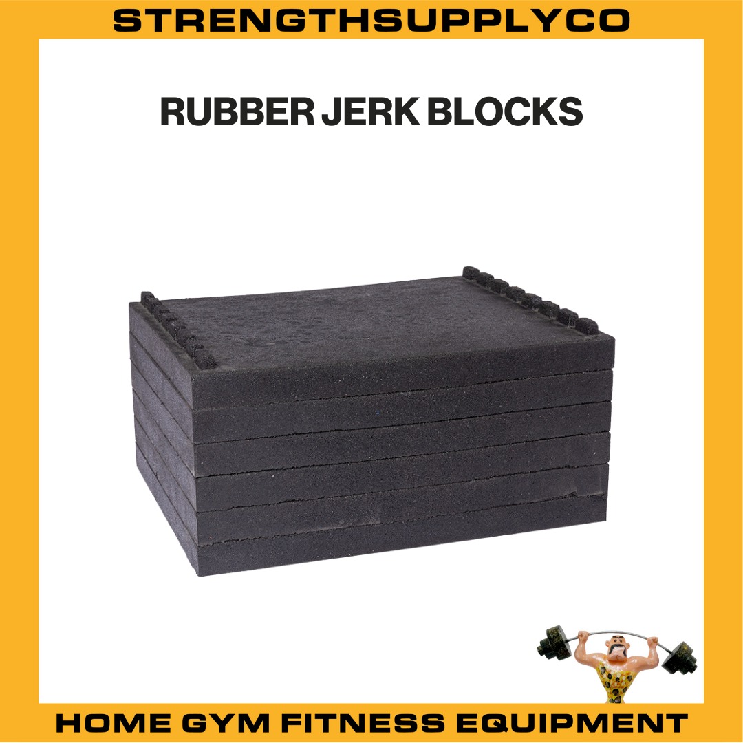 Rubber Jerk Blocks Lifting Blocks, Sports Equipment, Other Sports ...