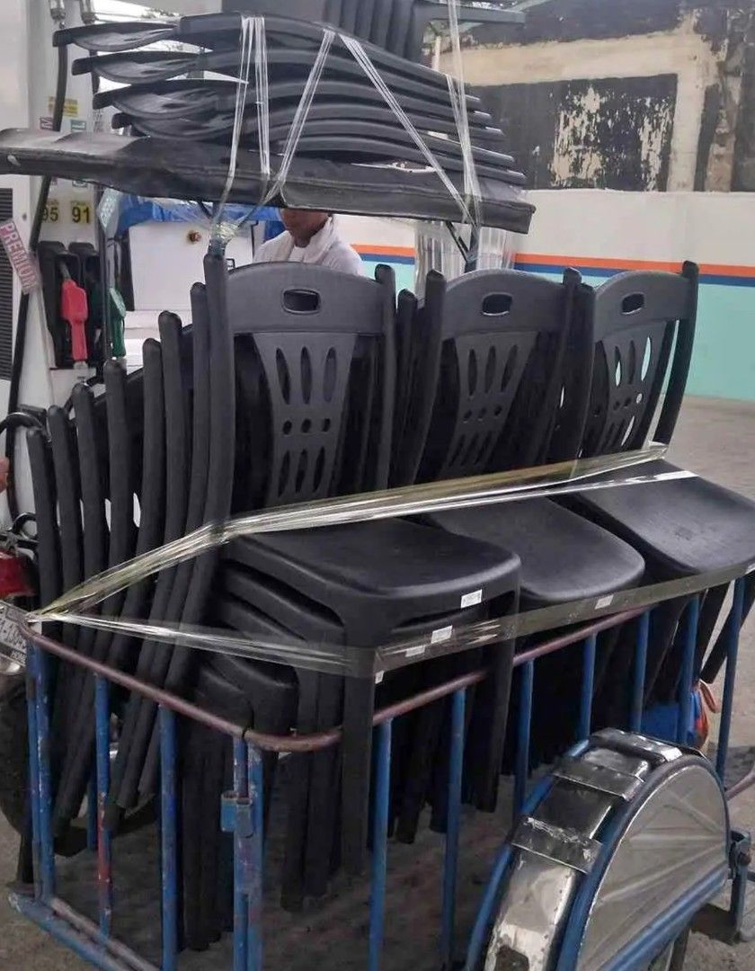Rubberized hampas chair, Furniture & Home Living, Outdoor Furniture on ...