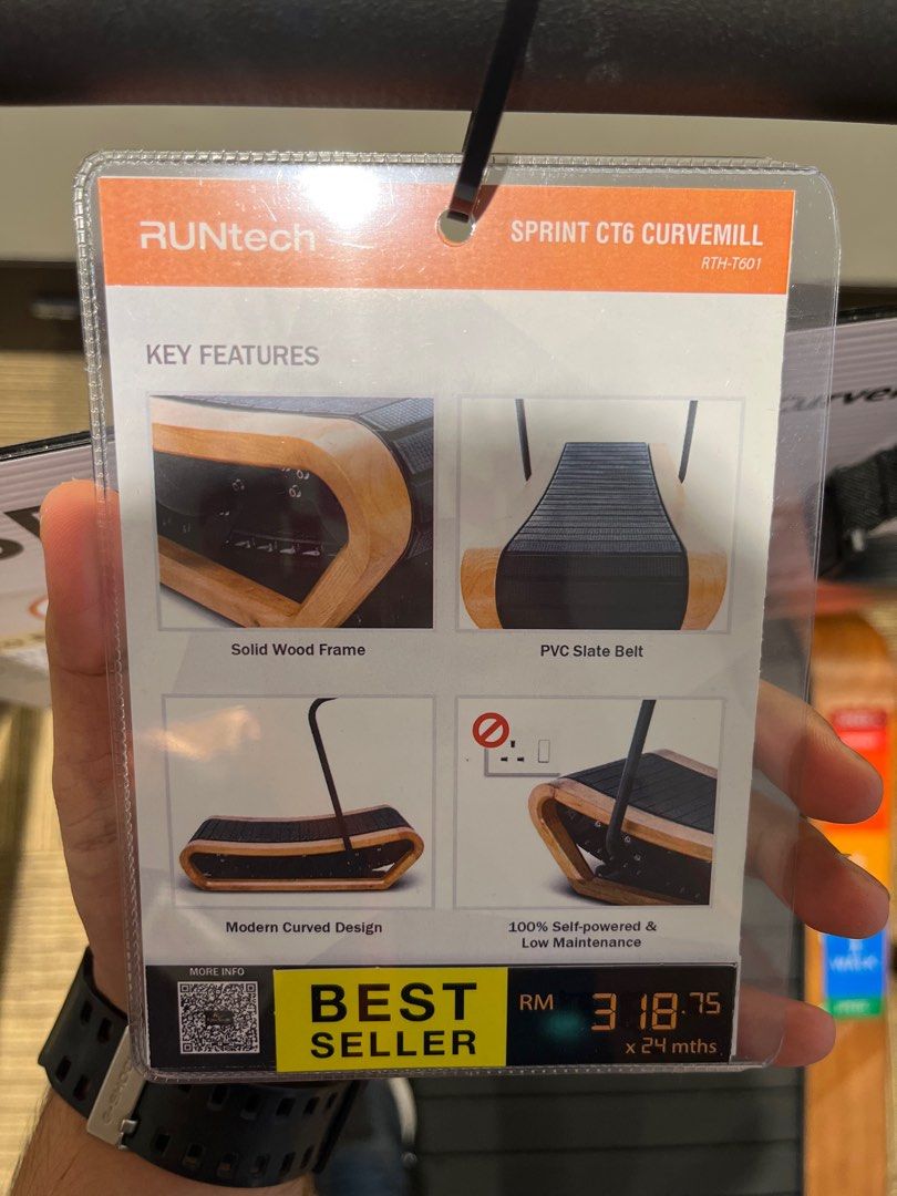 RUNTECH CT6 CURVEMILL, Sports Equipment, Exercise & Fitness, Cardio & Fitness Machines on Carousell