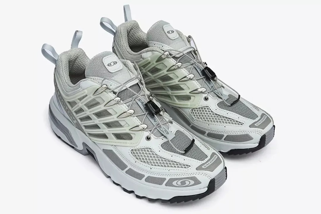 Salomon Acs pro advanced shoes gray white, Men's Fashion, Footwear ...