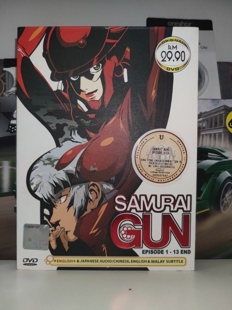 Samurai Gun Anime DVD, Hobbies & Toys, Music & Media, CDs & DVDs on ...