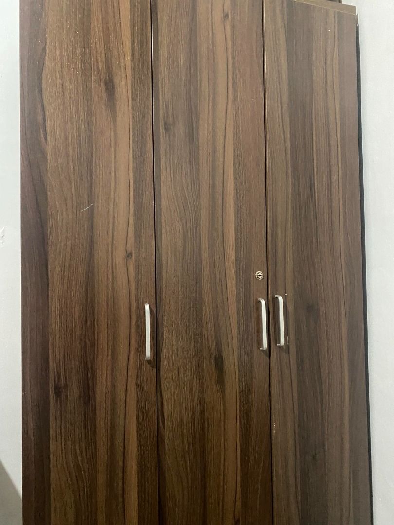 Sanyang Wardrobe Cabinet (3 door), Furniture & Home Living, Furniture ...