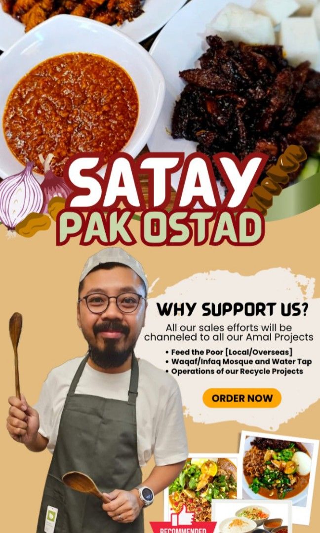 Satay in A Cup by Pak Ostad, Food & Drinks, Fresh Produce on Carousell