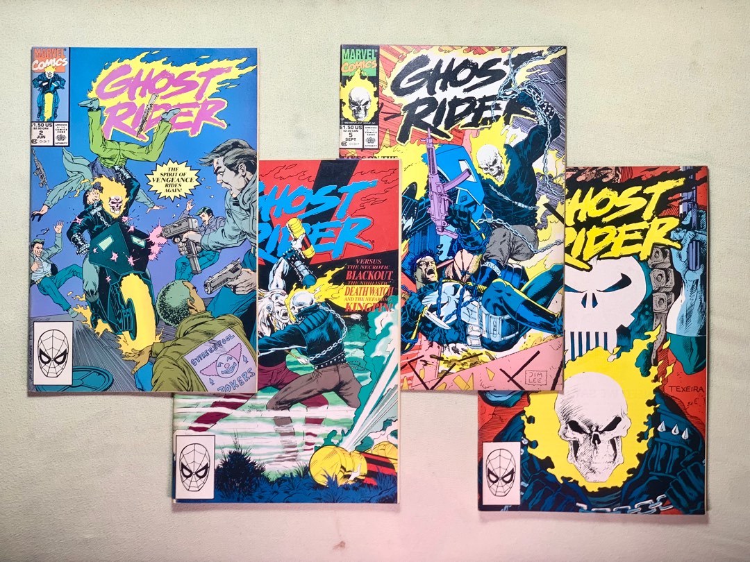 SET - Ghost Rider Vol 3 Issues 2-5 (4 issues) Jim Lee Marvel Comics ...