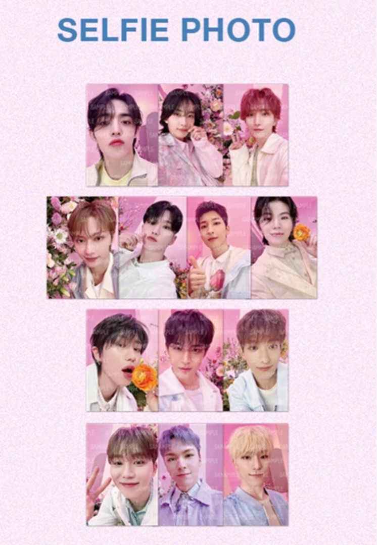 PRE-ORDER SEVENTEEN (JAPAN) ALWAYS YOURS SELFIE PHOTO, Hobbies & Toys, Memorabilia ...