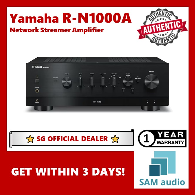 [🎶SG] YAMAHA R-N1000A (RN1000A) Network Receiver Integrated Amplifier ...