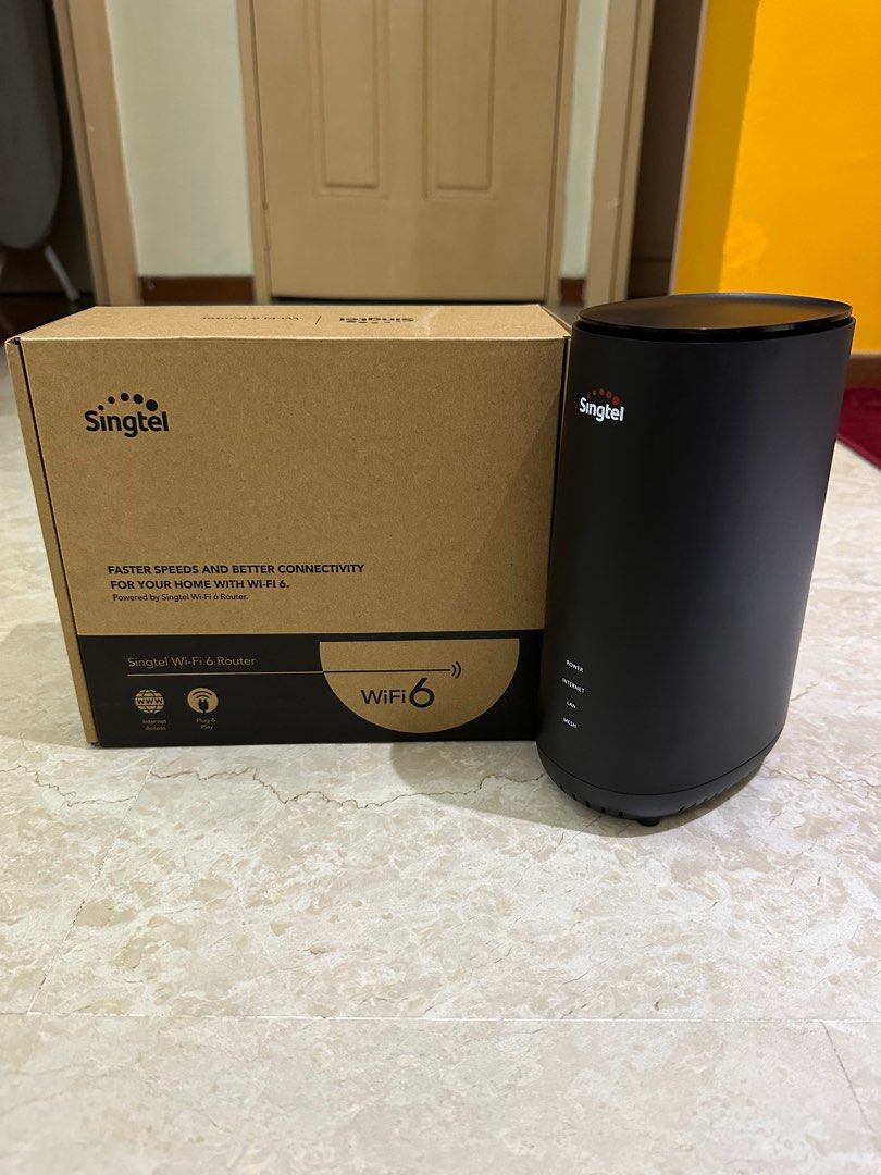 Singtel Wifi 6 Router (RT5703W), Computers & Tech, Parts & Accessories ...