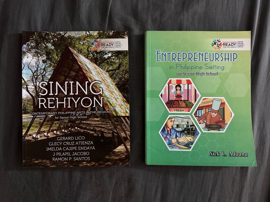 Sining Rehiyon & Entrepreneurship in Philippine Setting Books, Hobbies ...