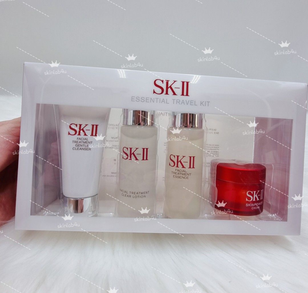 SK-II Facial Treatment Essence / SK2 Cleanser / SK2 Clear Lotion / SK-II Skin Power Cream / Sk2 ...
