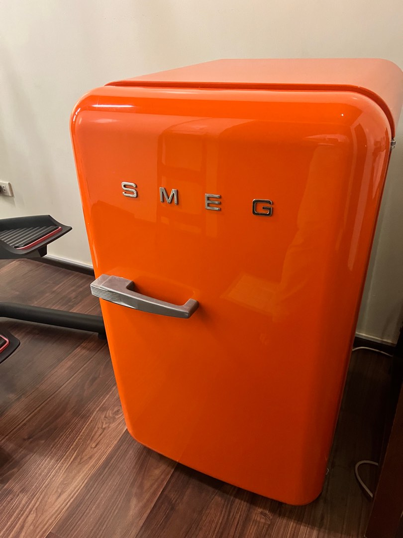 Smeg Personal Orange Reg with Freezer, TV & Home Appliances, Kitchen ...
