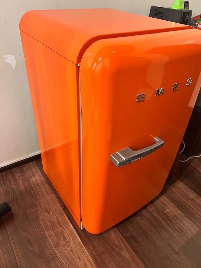 Smeg Personal Orange Reg with Freezer, TV & Home Appliances, Kitchen ...