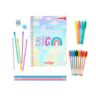 Smiggle Essentials A4 Stationery Kit (Rainbow), Hobbies & Toys ...