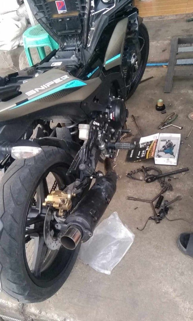Sniper 155r v3 2021 keyless, Motorbikes, Motorbikes for Sale on Carousell