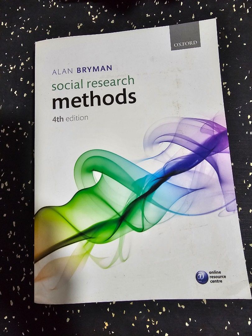Social Research Methods by Alan Bryman, Hobbies & Toys, Books ...