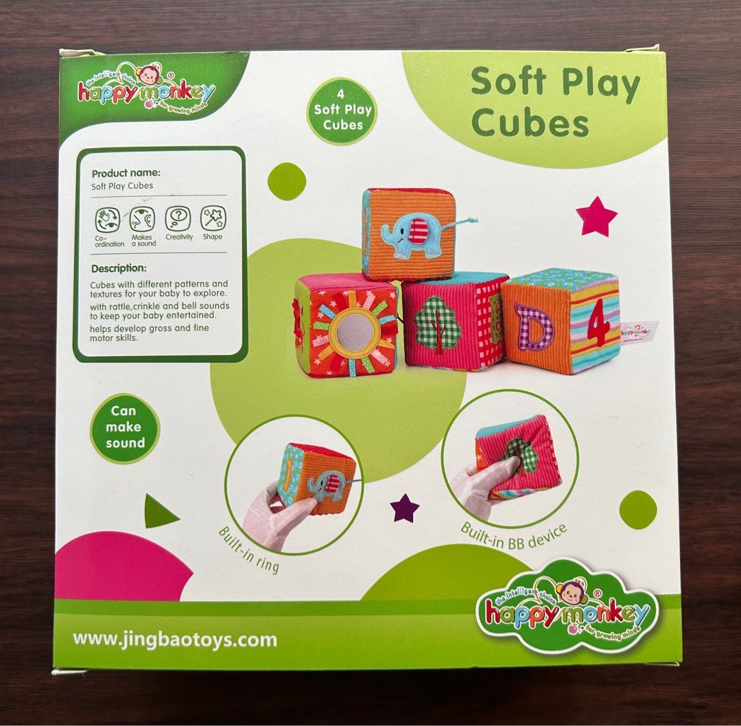 brand new soft play cubes, Babies & Kids, Infant Playtime on Carousell