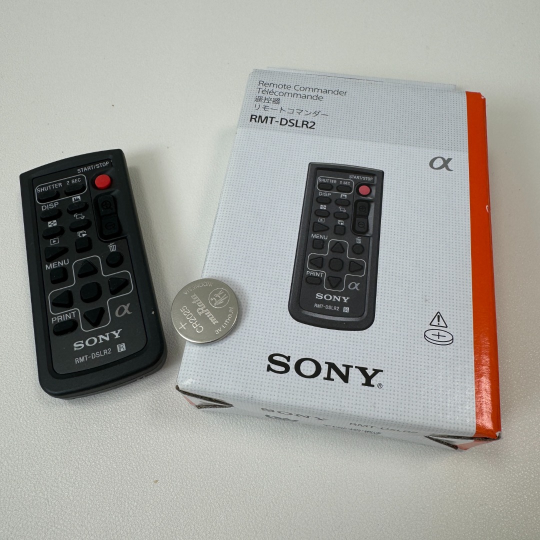 Sony RMT-DSLR2 Remote Commander (Black) SG Set, Computers & Tech, Parts ...