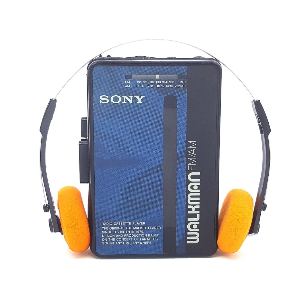 Sony Walkman Radio AM/FM Cassette Player WM-BF22 In Excellent Working ...
