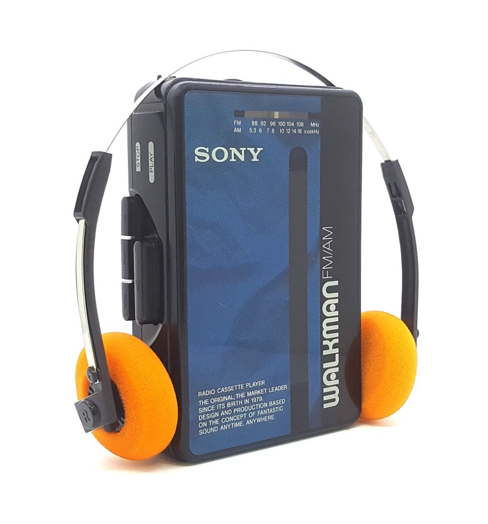 Sony Walkman Radio AM/FM Cassette Player WM-BF22 In Excellent Working ...