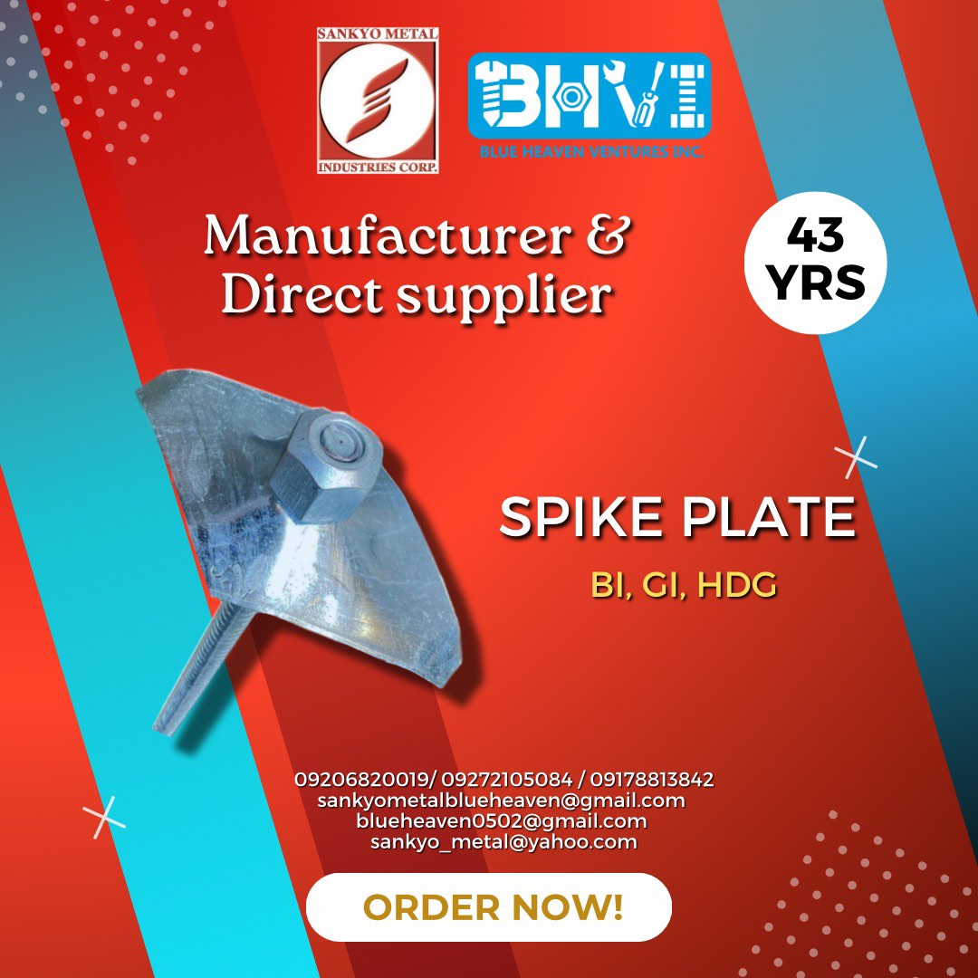 Spike plate, Commercial & Industrial, Construction & Building Materials ...