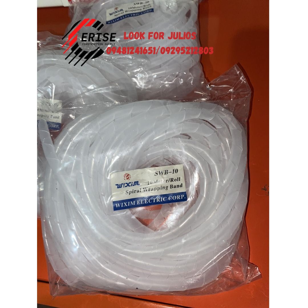 SPIRAL WRAPPING BAND SWB-10 WHITE, Commercial & Industrial ...