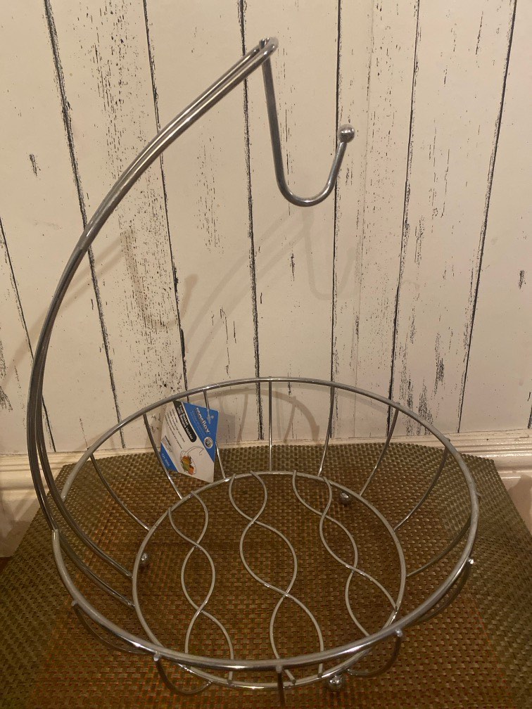 Stainless steel banana fruit rack, Furniture & Home Living, Kitchenware ...