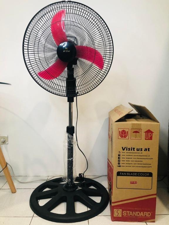 Standard 18 Electric Stand Fan Banana Blade STS18 (Assorted Color ...