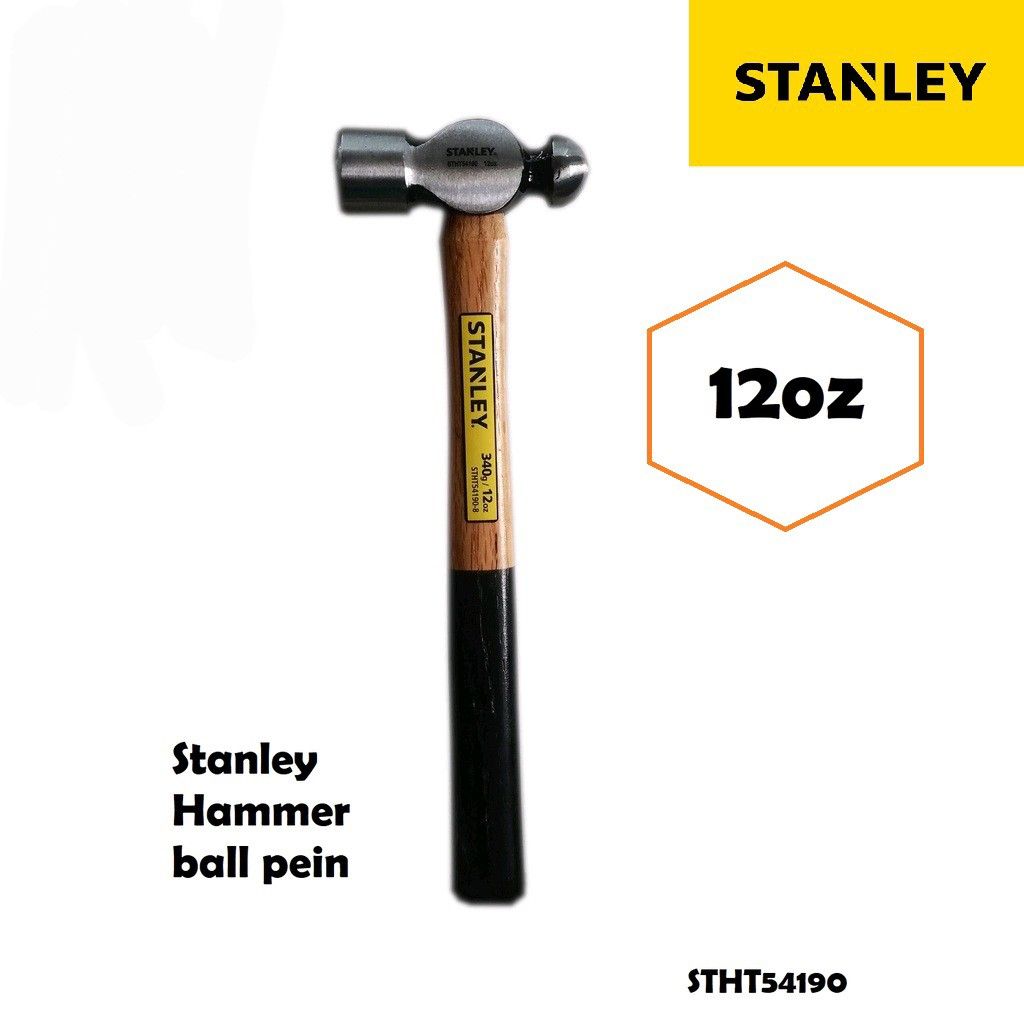Stanley Hammer ball pein 12oz, Commercial & Industrial, Construction ...