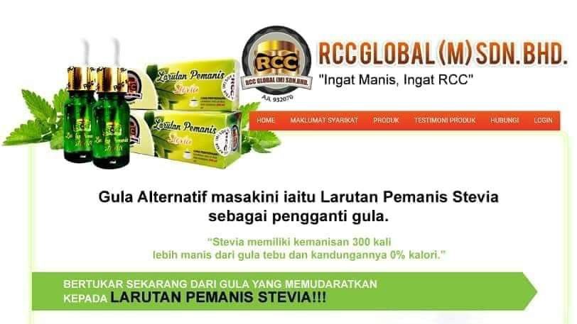 STEVIA RCC SWEETENER 100% ORIGINAL, Health & Nutrition, Health ...