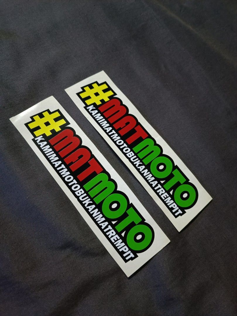 STICKER, Motorbikes on Carousell