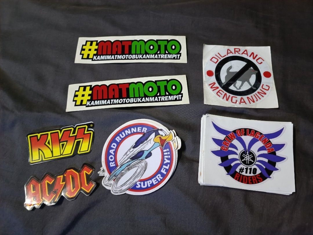 STICKER, Motorbikes on Carousell