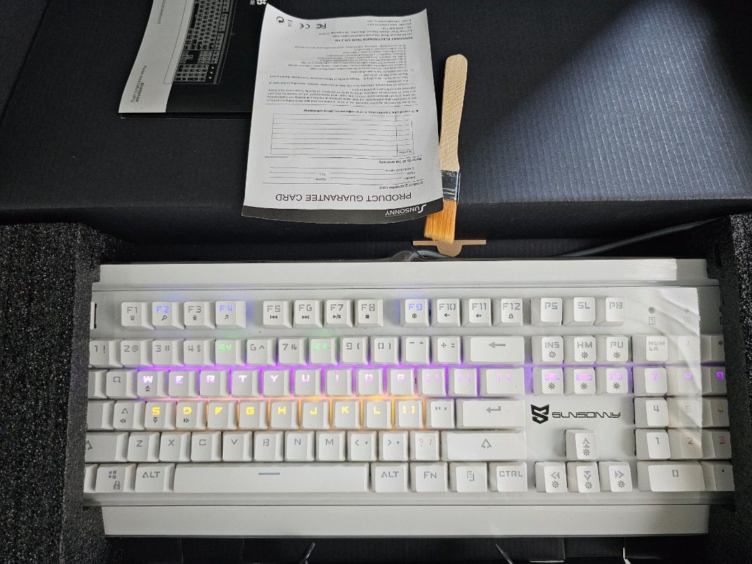 Sunsonny k1 mechanic keyboard, Computers & Tech, Parts & Accessories ...
