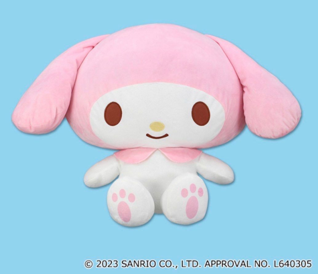Super Large Japan Sanrio My Melody Classic Large Pink Plush Plushie ...