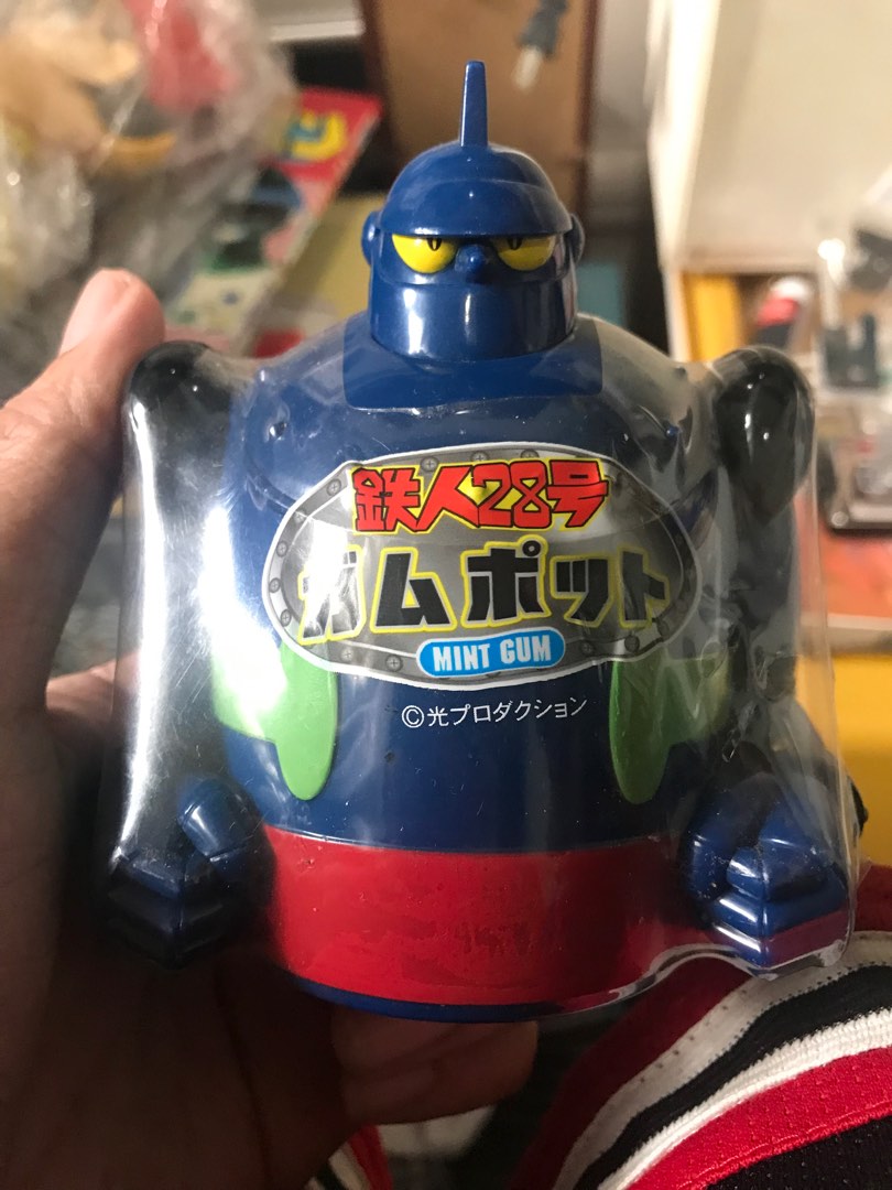 Tetsujin 28 gum pot and note pad, Hobbies & Toys, Memorabilia ...