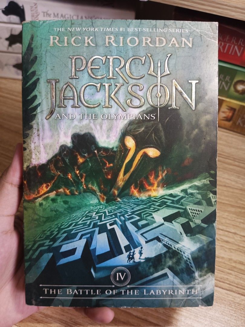 The Battle of the Labyrinth by Rick Riordan, Hobbies & Toys, Books ...