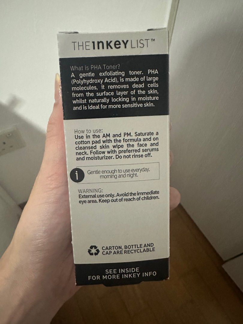 The Inkey List PHA Toner, Beauty & Personal Care, Face, Face Care on ...