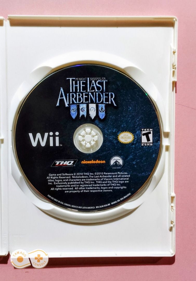 The Last Airbender - [Wii Game] [NTSC / ENGLISH Language] [CIB ...