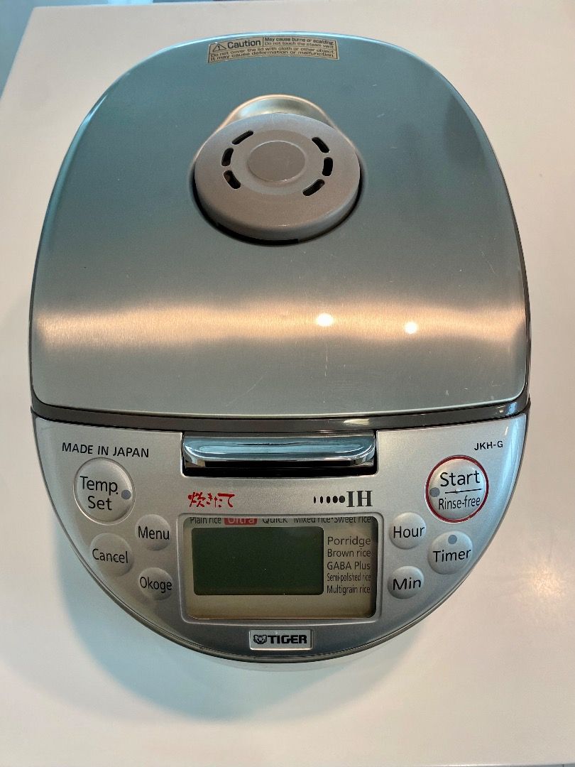 Tiger Rice Cooker 5.5cup Made in Japan, TV & Home Appliances, Kitchen ...
