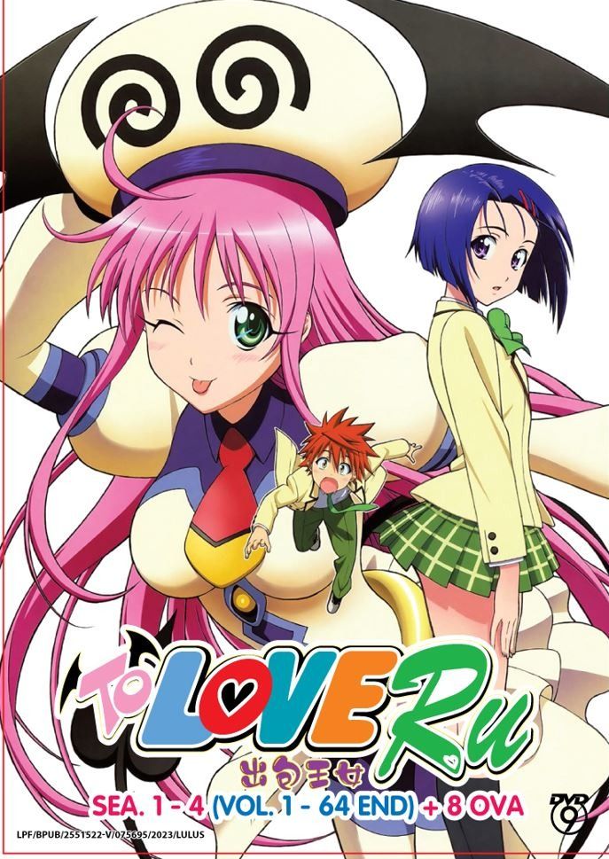 To Love Ru Season 1-4 Vol.1-64 End + 8 Ova Japanese Cartoon Anime DVD ...