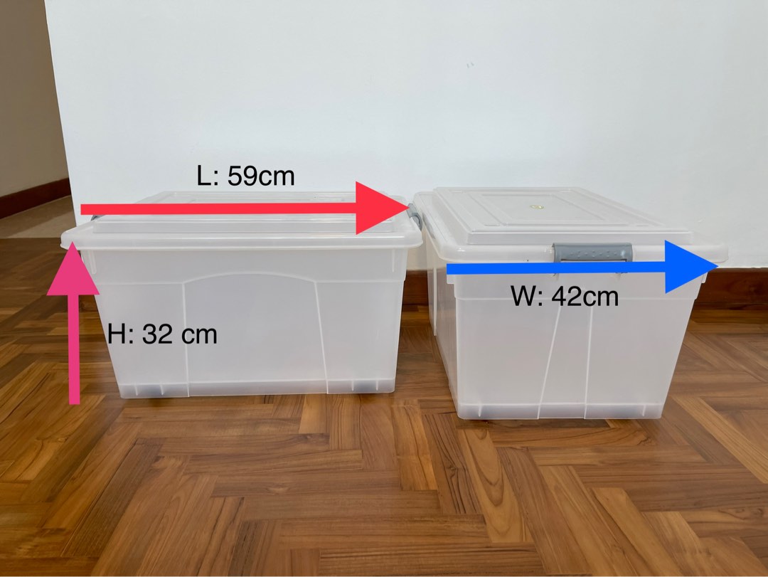 Toyogo storage container, Furniture & Home Living, Home Improvement ...