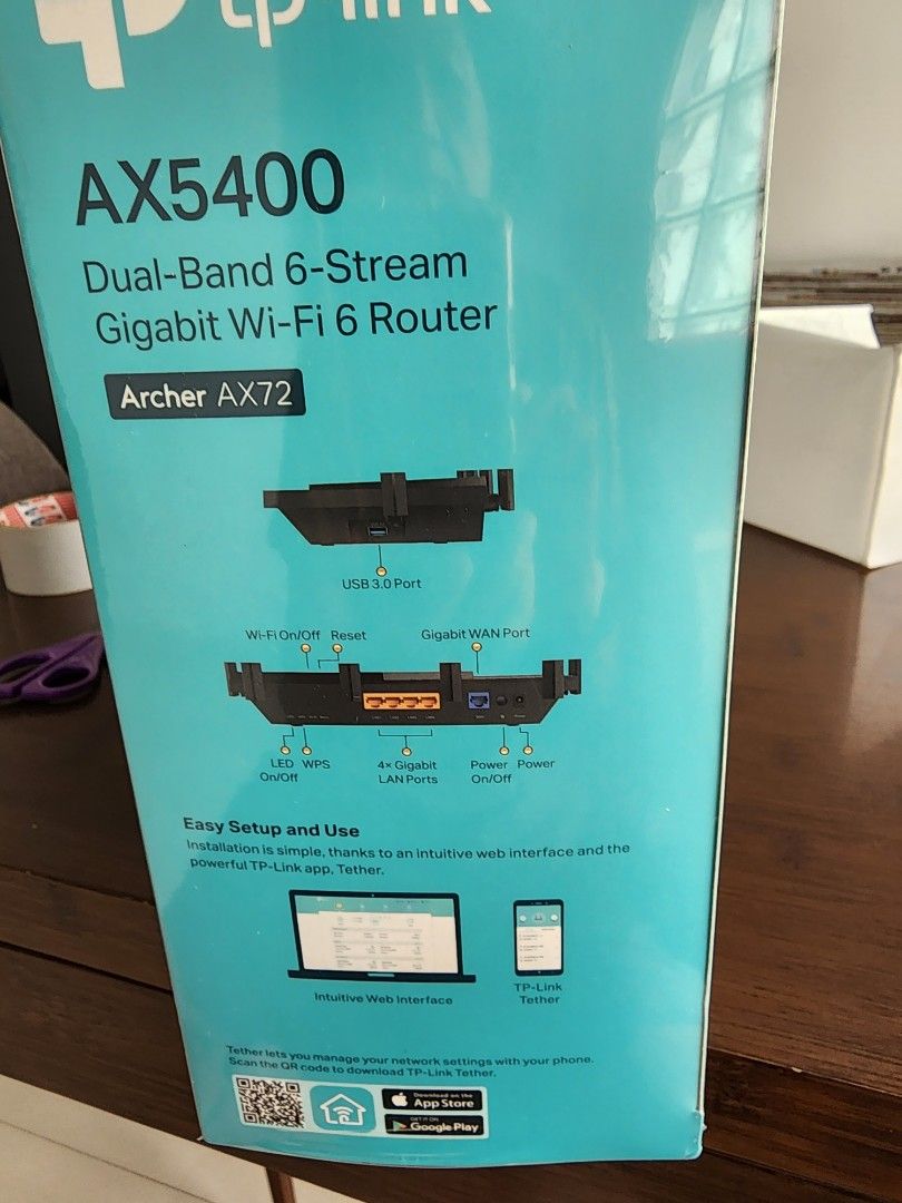 TP- Link AX5400 Router, Computers & Tech, Parts & Accessories ...