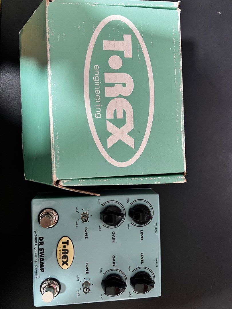 T-REX engineering DR. swamp twin distortion pedal, Hobbies & Toys ...