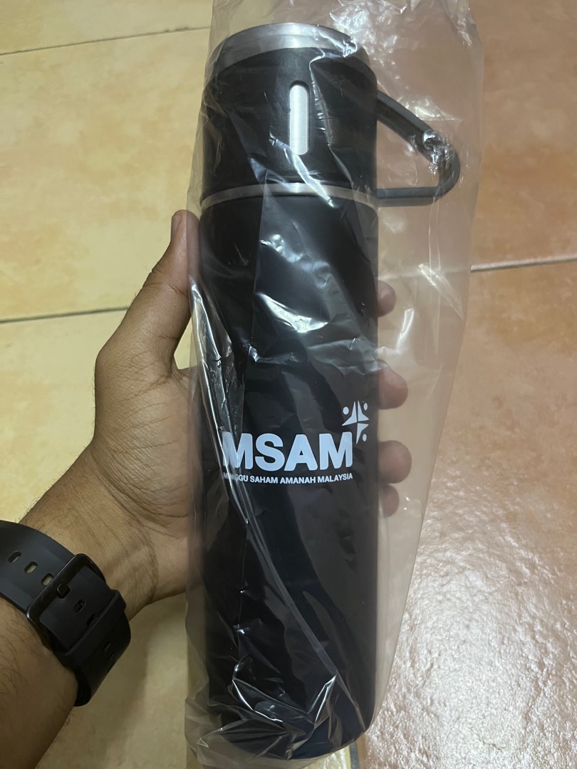 Tumbler MSAM (Water Bottle), Furniture & Home Living, Kitchenware ...