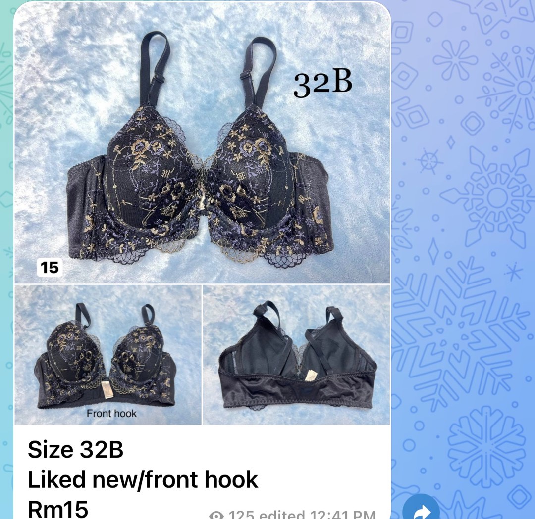 Tutu anna 32E, Women's Fashion, New Undergarments & Loungewear on Carousell