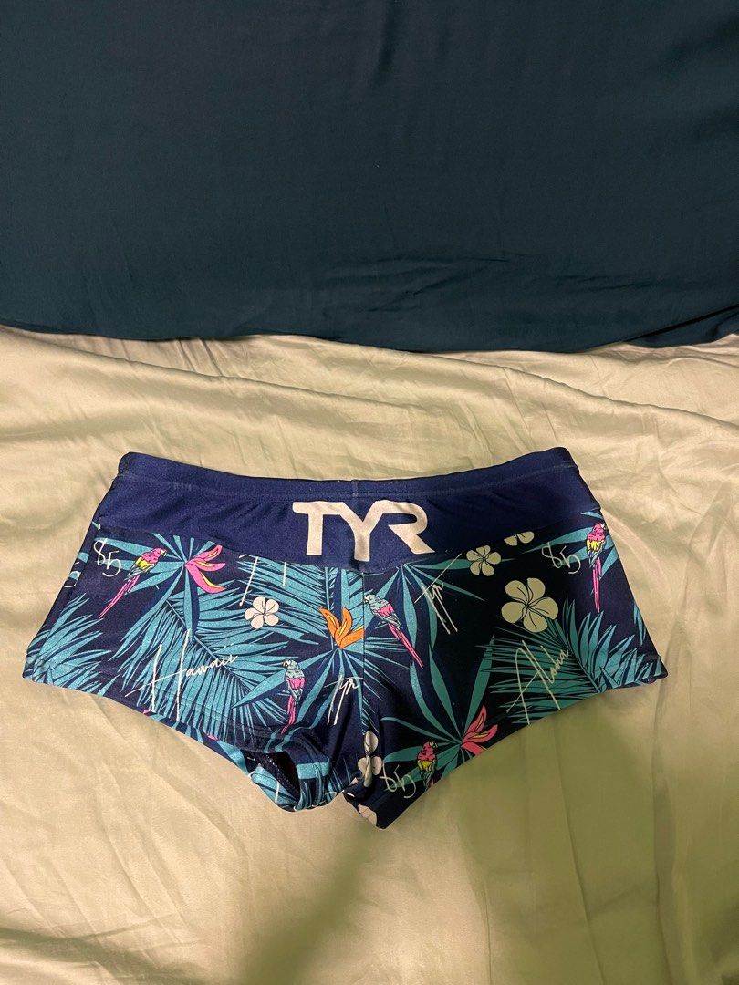 TYR Square Cut Trunks, Men's Fashion, Bottoms, Swim Trunks & Board ...